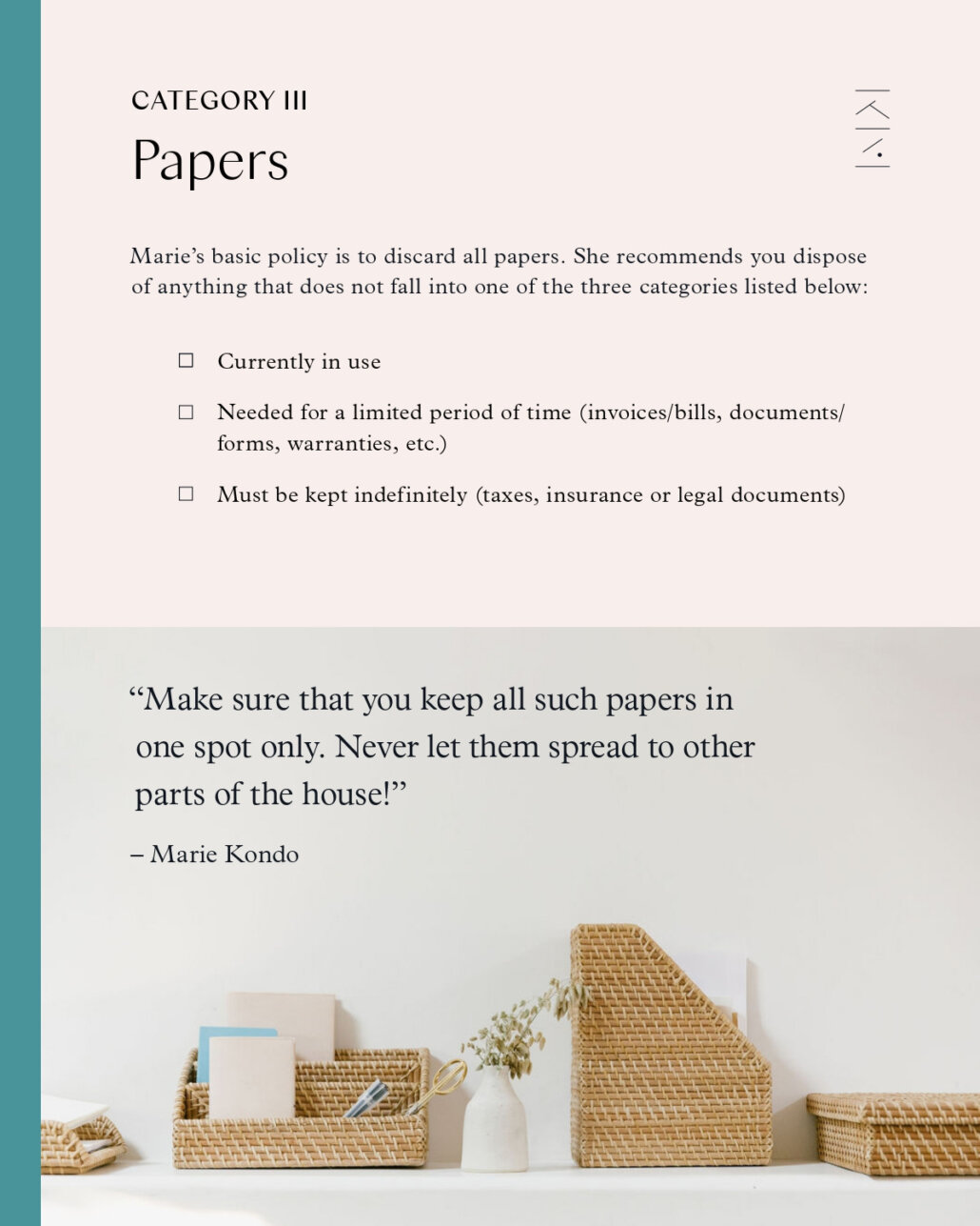 The KonMari Method - Checklist by Category for a Tidying Festival – KonMari | The Official ...